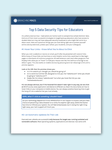 5 Data Security Questions for School Administrators