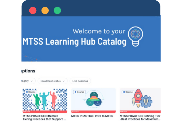 MTSS Learning Hub powered by Branching Minds