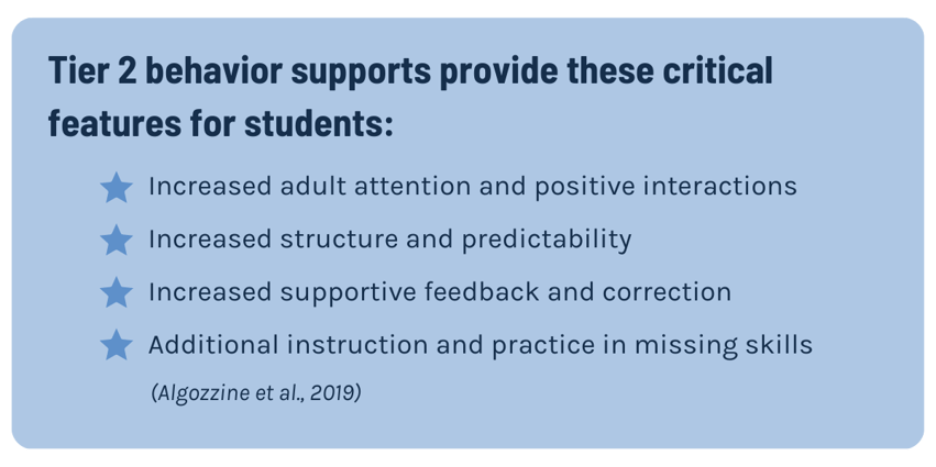 The MTSS Tier 2 Behavior Intervention Guide