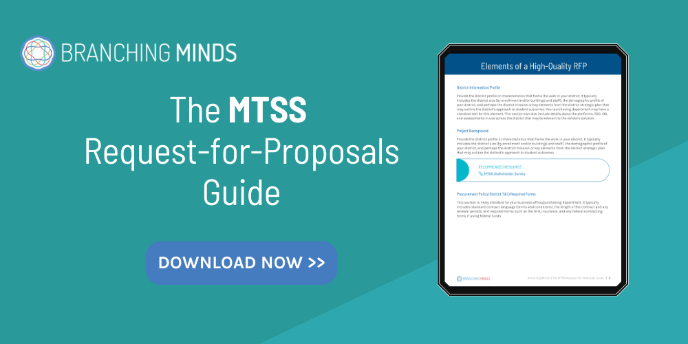 MTSS Request-for-Proposals Guide