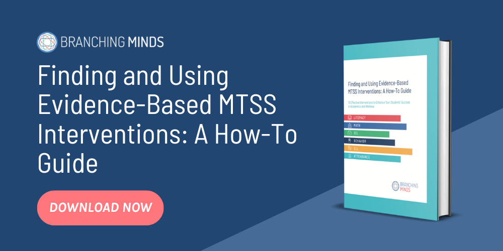 Finding and Using Evidence-Based MTSS Interventions: A Guide
