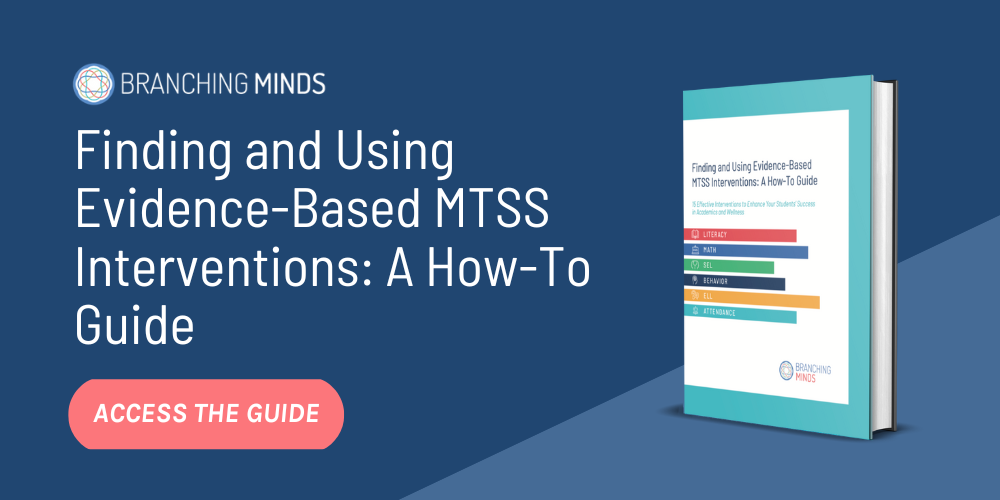 Finding and Using Evidence-Based MTSS Interventions: Guide