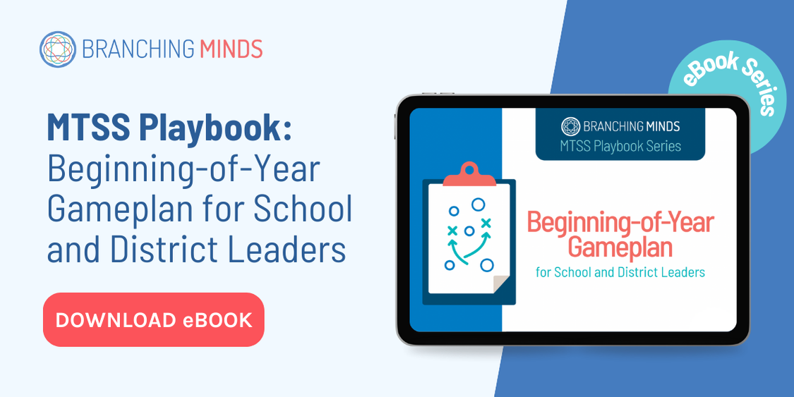 MTSS Playbook: Beginning-of-Year Gameplan for School and District Leaders